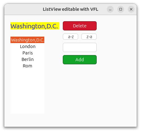 ListView Editable With GTK4 C And VFL Stack Overflow
