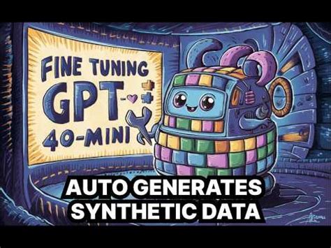 Step By Step Guide Fine Tuning Gpt O Mini With Synthetic Data Dataset