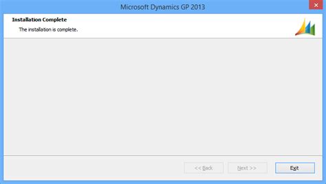 Installing Microsoft Dynamics Gp 2013 R2 Installing The Client