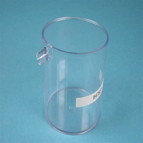 Lab Use Plastic Overflow Cup Durable Physics Teaching Aid
