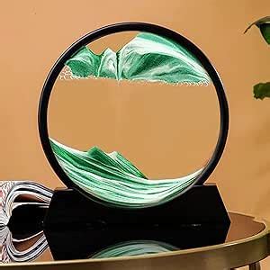 Amazon Yevheniy Moving Sand Art Picture D Hourglass Deep Sea Sandscape In Liquid Motion