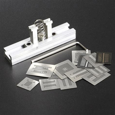 Buy New 1214pcs Bga Reballing Stencil Dedicate Kit For Ddr2 Ddr2 3