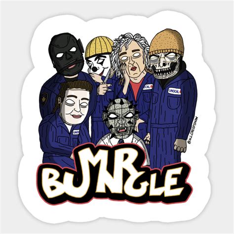 Mr Bungle Self Titled Tour Mr Bungle Sticker Teepublic