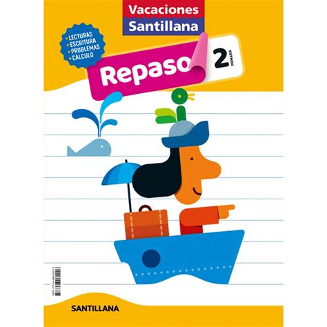 Comprar El Libro Vacaciones Santillana 2 Primaria Actividades De Re