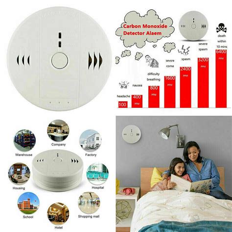 MakeCool - Carbon Monoxide Alarm Smoke Alarm Carbon Monoxide Detector ...