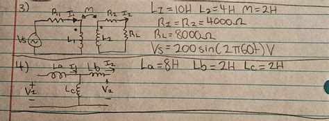 Calculate The Rms Current Phasor I For Each Circuit
