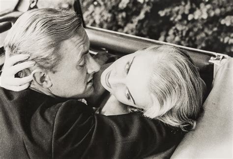 Norman Parkinson Man Caressing Woman Woman Kissing Forehead Couple