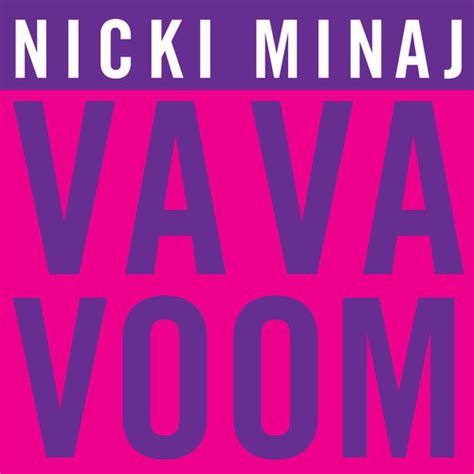 Nicki Minaj Va Va Voom Lyrics Genius Lyrics