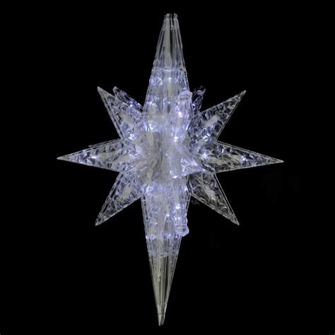 Northlight 19 In Bethlehem Star Star With White Led Lights In The Outdoor Christmas Decorations