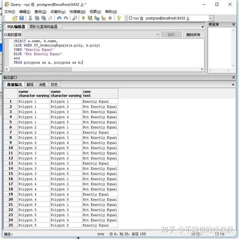 Postgis教程十六:几何图形的相等postqis Csdn博客 Postgis教程十六:几何图形的相等postqis Csdn博客