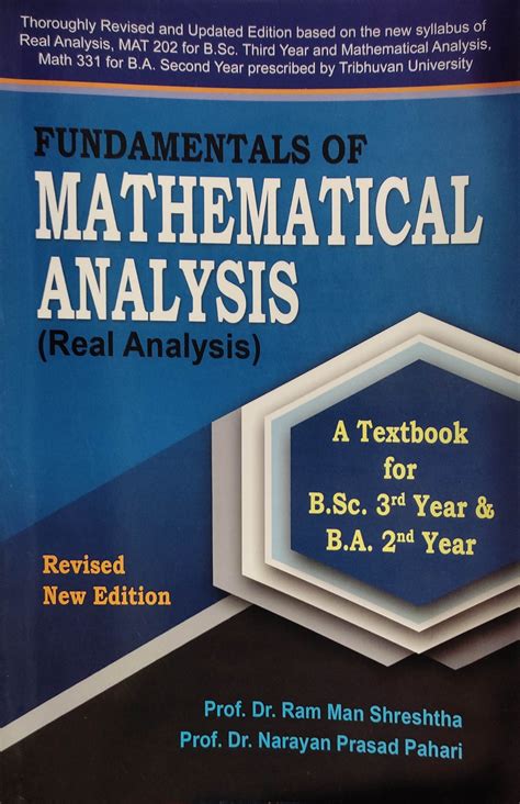 A Textbook Of Mathematical Analysis Real Analysis Heritage