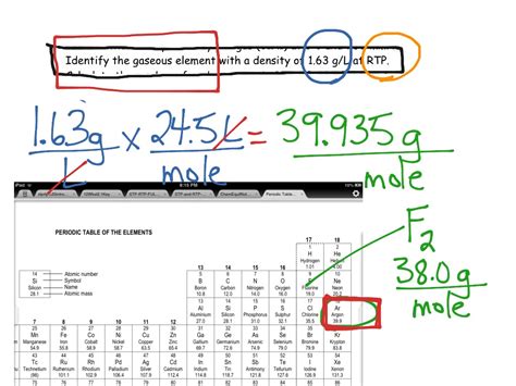 Mole Calculations Chem 4 Science Chemistry Moles And Rtp Showme