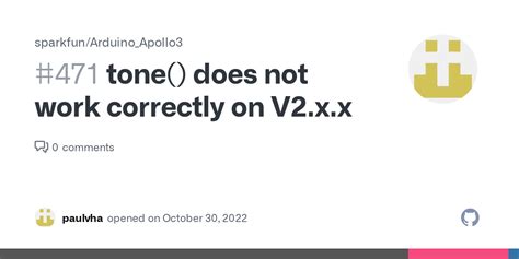 Tone Does Not Work Correctly On V X X Issue Sparkfun