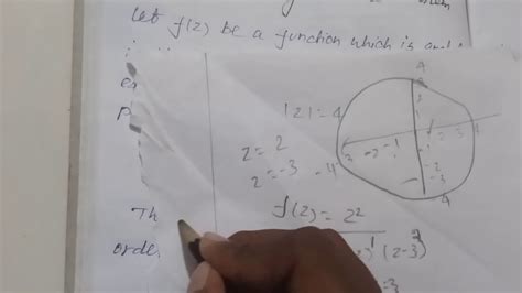 Cauchys Residue Theorem In Complex Analysis Youtube