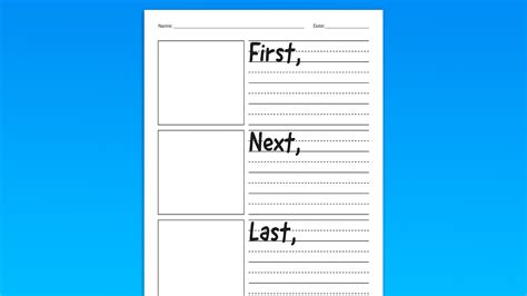56 Free Printable Writing Paper Templates For Elementary School