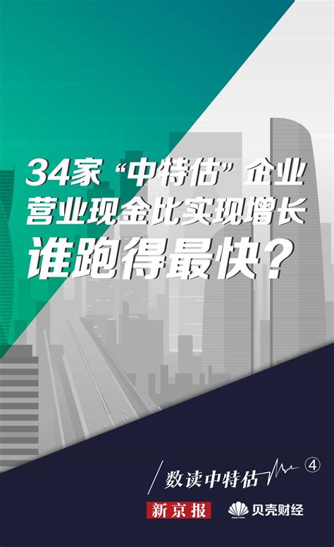 数读中特估④ 34家企业营业现金比率实现增长 谁跑得最快 经营 活动 考核