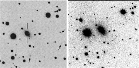 Left Bl Lacertae As Imaged In A Photographic Plate Kodak Iia J In