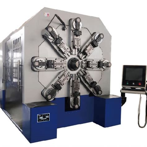 6 Axis CNC Automatic Steel Spring Coiling Machine Cnc Spring Making Machine Factory Coil 206