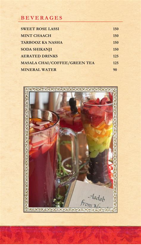 Menu Of Nayab Handi Dlf Phase 4 Gurgaon Delhi Ncr Eazydiner