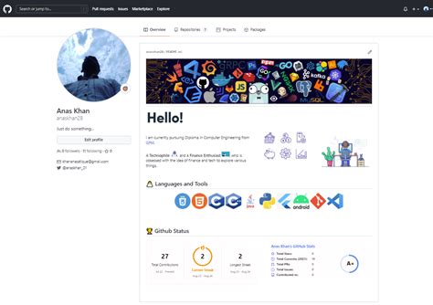 Awesome Github Profilesprofilesmd At Main · Eddiehubcommunityawesome
