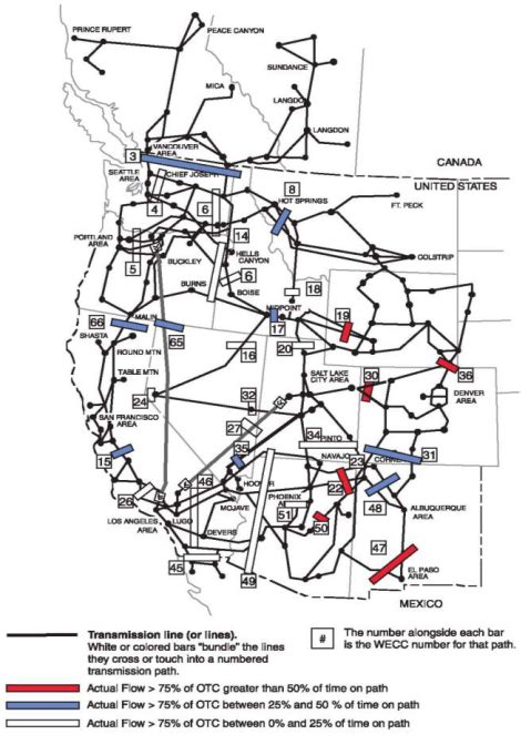 Wecc Intertie Paths Wikipedia