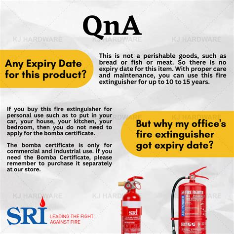 Sri Fire Extinguisher 1 Kg Abc Dry Powder Ec 1灭火器