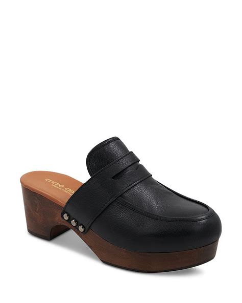 Andre Assous Andrea Assous Womens Soraya Water Resistant Platform Mule