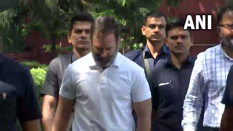 Ani On Twitter Watch Delhi Congress Leader Rahul Gandhi Answers
