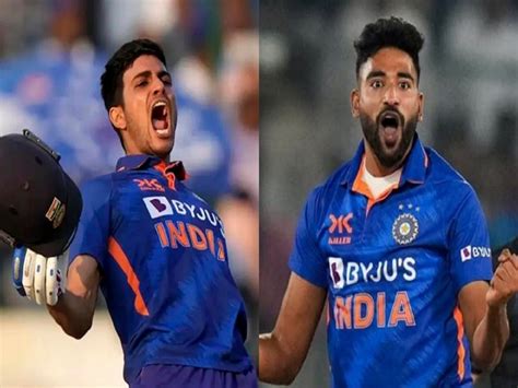Icc Odi Ranking World Cup Shubman Gill New Odi Number One Batsman Siraj