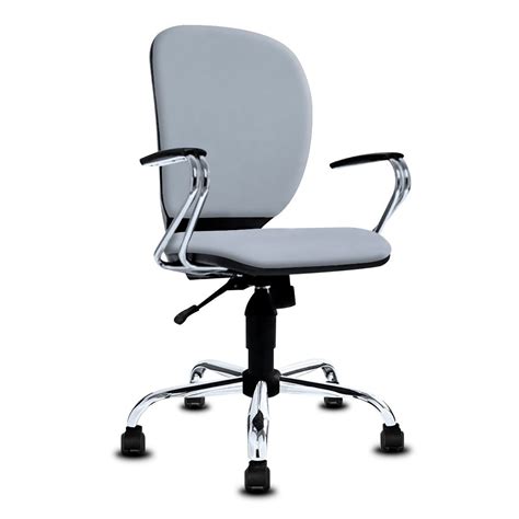 Sillón Ejecutivo Riota Brazos 339 C Estrella Cromada mobilarg ar