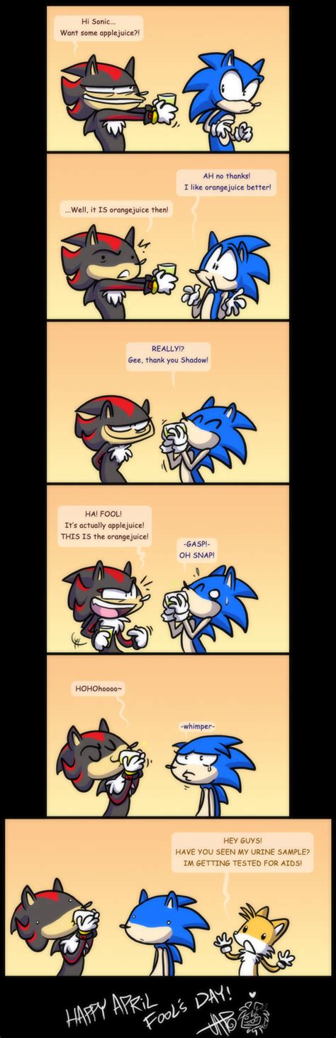 Sonic Is Drinking Funny Sonic The Hedgehog Photo 7389014 Fanpop