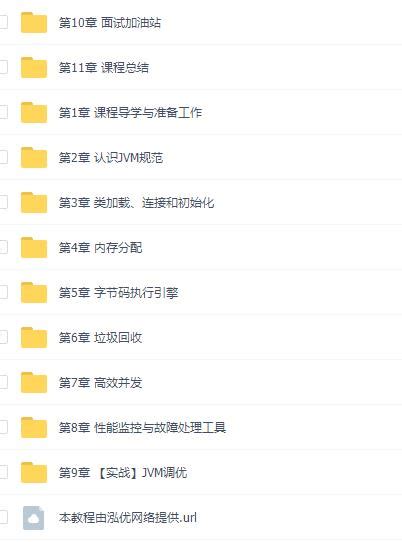 构建jvm知识体系 解决java工程师必会的工作面试难点（完整版）泓优网络