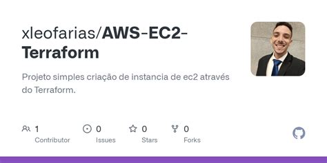 github xleofarias aws ec2 terraform projeto simples criação de