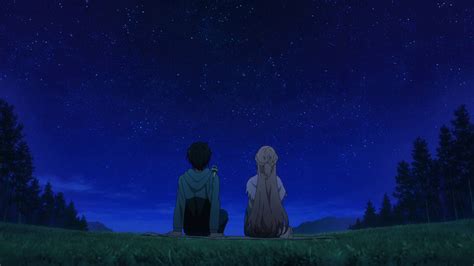 Kirito X Asuna Looking At The Stars By Lowell86 On Deviantart