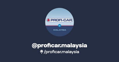 proficar.malaysia | Instagram, Facebook, TikTok | Linktree
