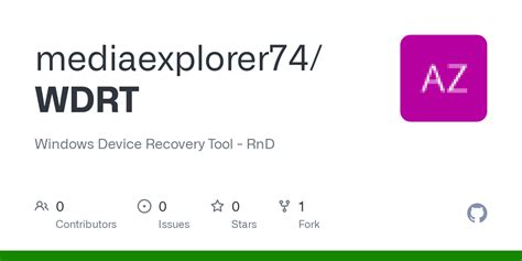 Github Mediaexplorer74wdrt Windows Device Recovery Tool Rnd