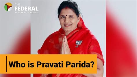 Meet Pravati Parida Odishas First Female Deputy Chief Minister