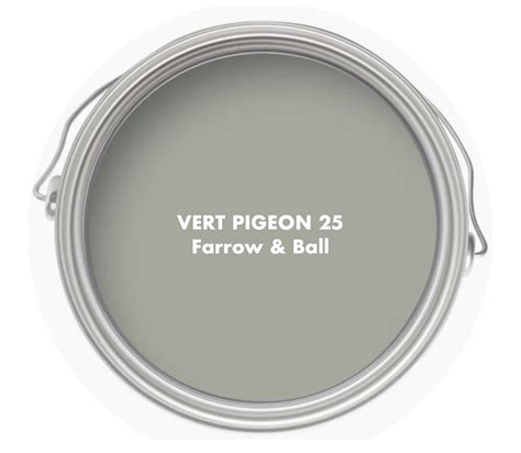 De la couleur dans son intérieur le VERT Pigeon 25 de Farrow Ball
