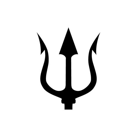 Trident Flat Style Icon Vector 24775442 Vector Art At Vecteezy