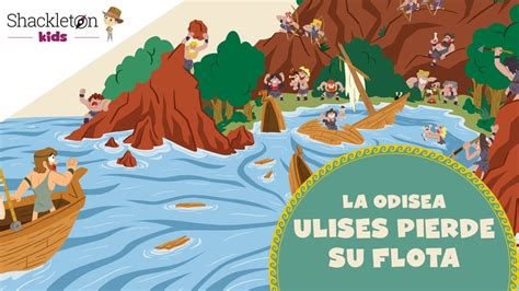 La Odisea 37 Ulises Pierde Su Flota Mitología Para Niños