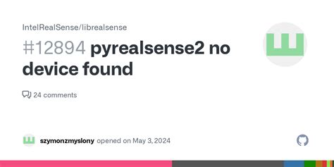 Pyrealsense2 No Device Found · Issue 12894 · Intelrealsense