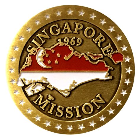 Singapore Commemorative Mission Coin