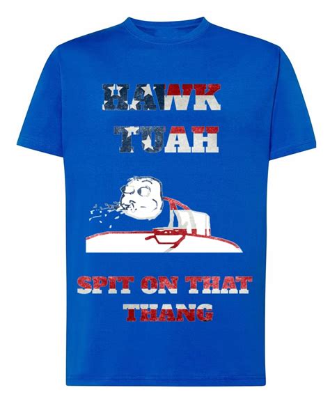 T Shirt Męski Hawk Tuah Spit On That Thang Tik Tok Viral Girl Rl