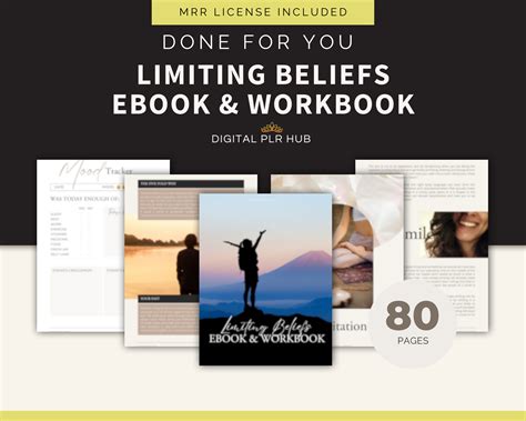 Limiting Beliefs Ebook And Workbook Mrr Digital Plr Hub