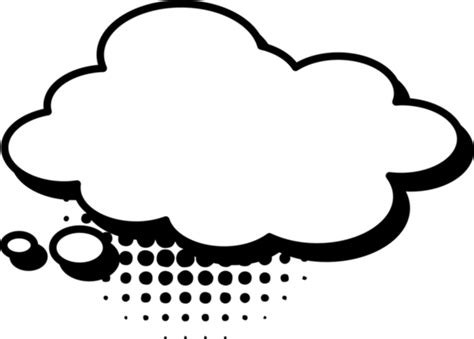Nube De Pensamiento Png Para Descargar Gratis