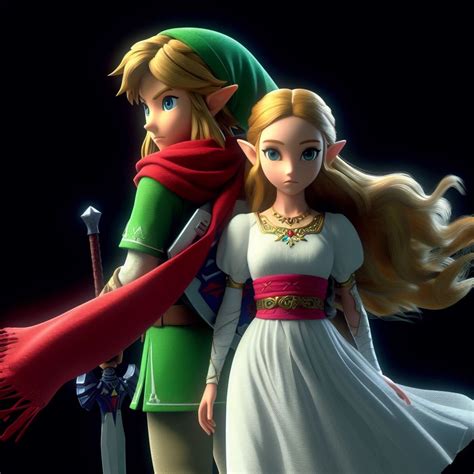 Goddess Hylia And The First Chosen Hero By Leopassos100 On Deviantart