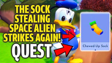 The Sock Stealing Space Alien Strikes Again Quest Dreamlight Valley Unlock Stitch Quest