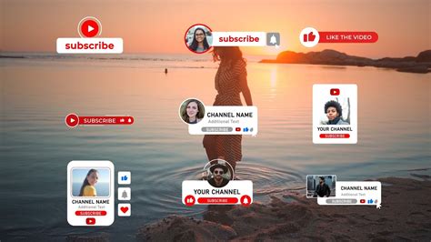 Youtube Subscribe Elements After Effects Template YouTube