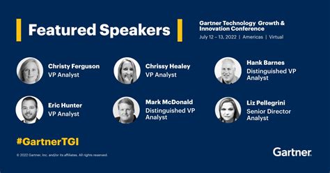 Jacob Toffler On Linkedin Speakers Gartner Tech Growth And Innovation Conference 2024 In