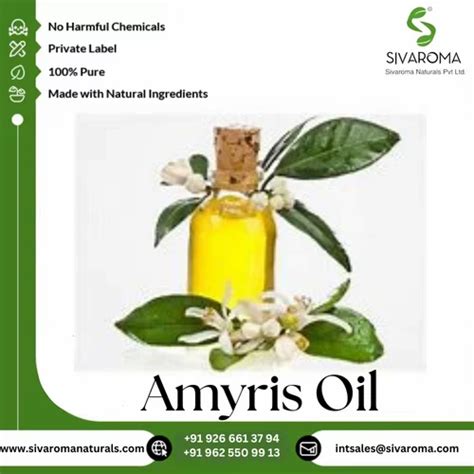 Liquid Bark Amyris Essential Oil 100 Pure At ₹ 7500 Kg In Noida Id